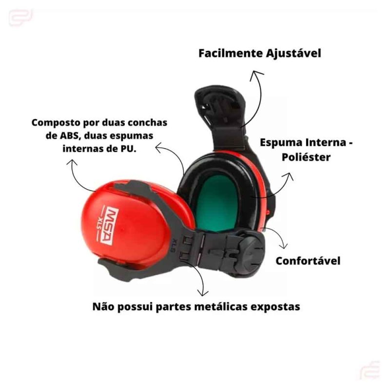 Kit Abafador Acoplável XLS - MSA